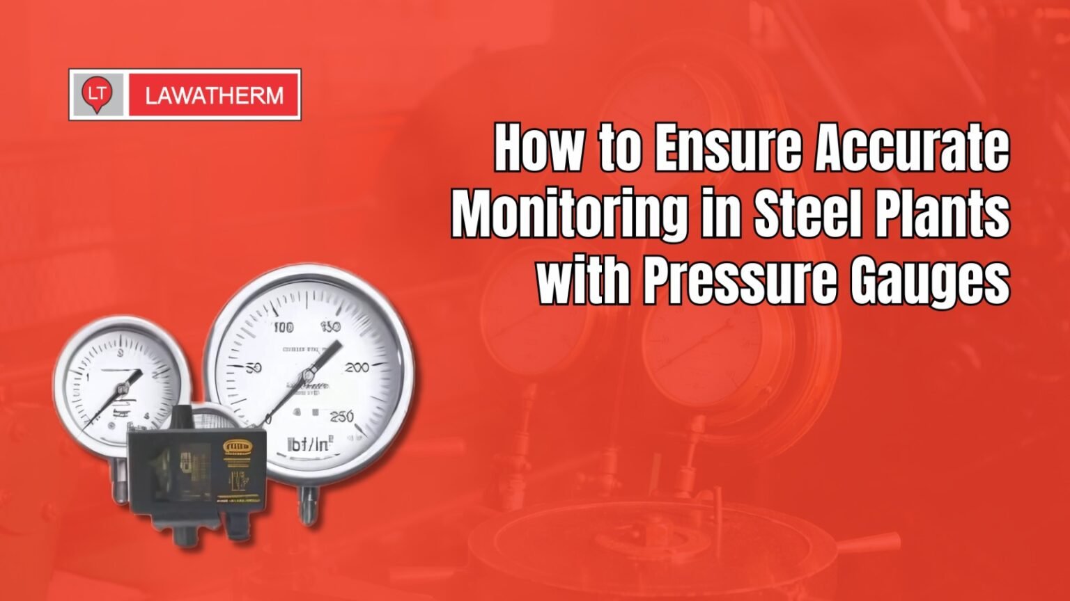 How Pressure Gauges Improve Monitoring in Steel Plants